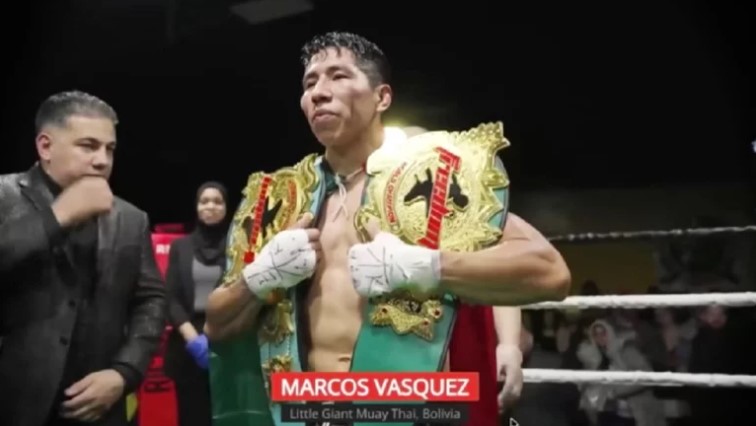 Marco Vázquez retuvo el título de campeón en muay thai - Contraparte